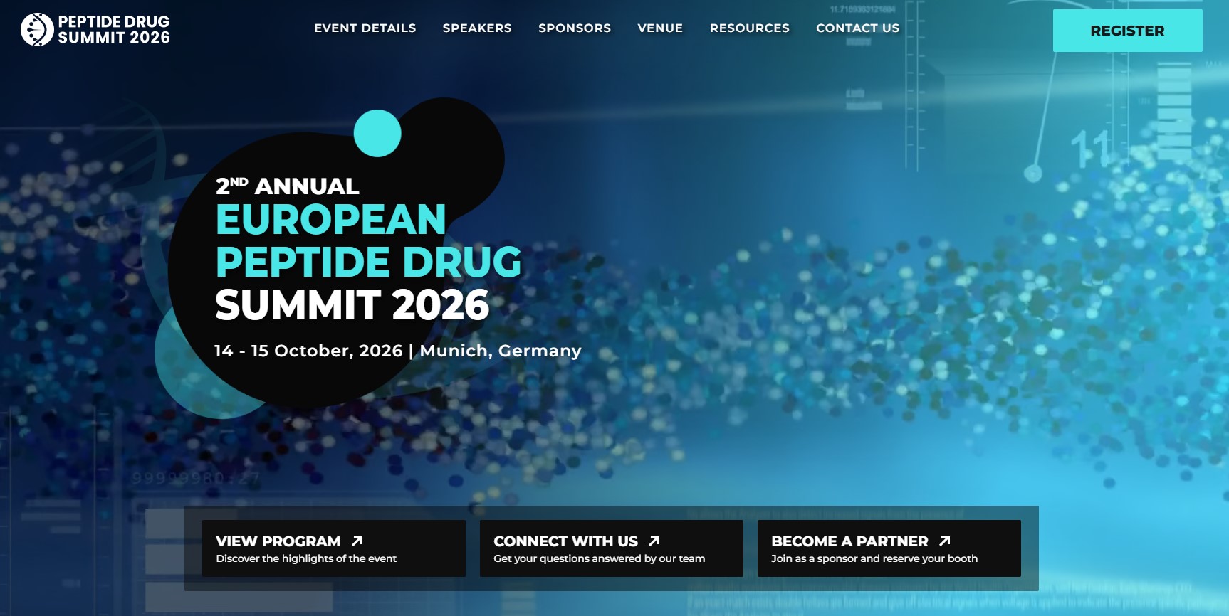 European Peptide Drug Summit 2026 | Register Now